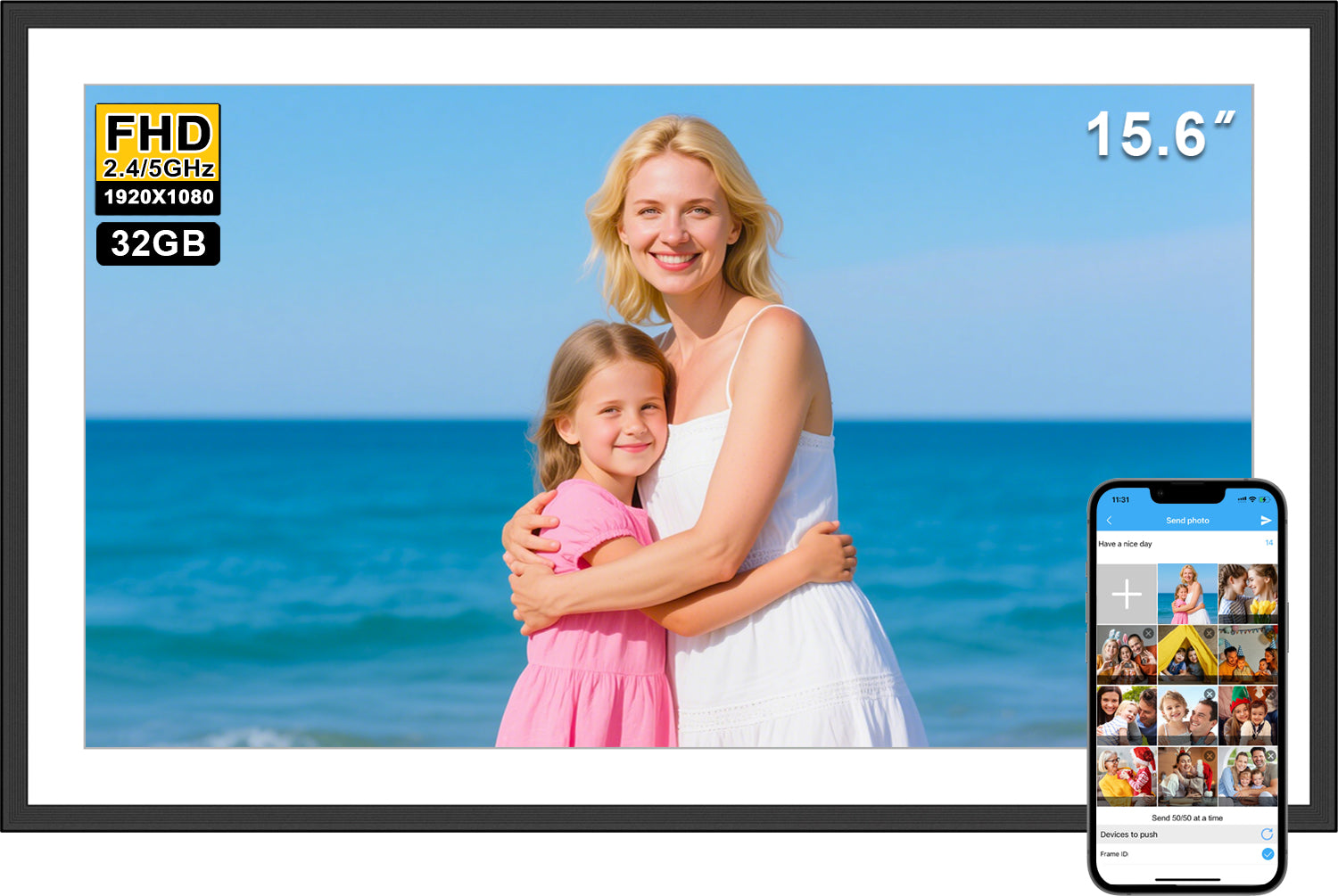 Digital picture frame – SSA Wifi Digital Photo Frame